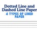 A4 Lined Paper With Margin - Printable Writing Paper for Kids and ...