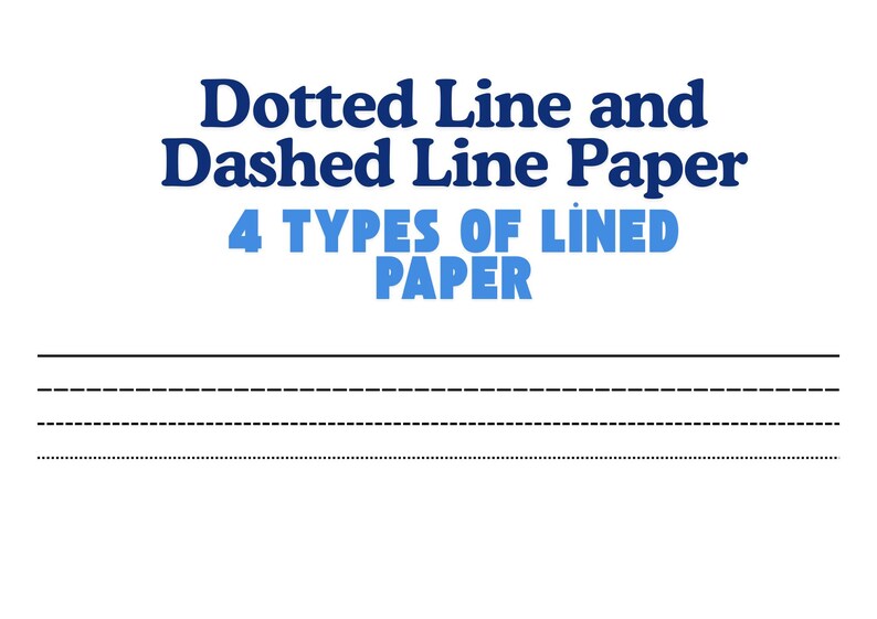 A4 Lined Paper With Margin - Printable Writing Paper for Kids and ...