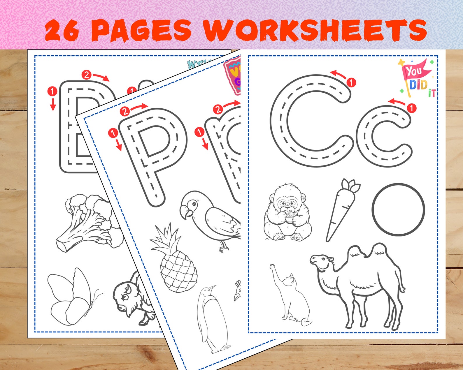 Alphabet Tracing Worksheets,alphabet Coloring Worksheets Educational ...