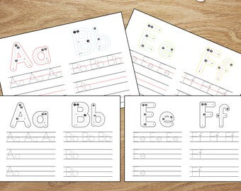Interactive Letter Tracing Worksheets for Pre-k and Kindergarten | Fun ...