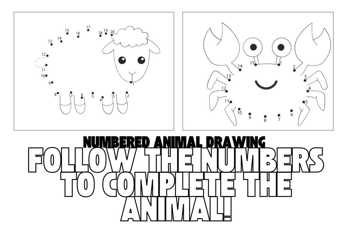 Tracing Worksheets | Fruit, Number, and Animal | Preschool Fine Motor ...