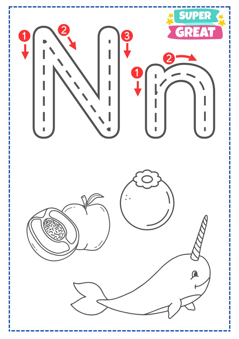 Alphabet Tracing Worksheets,alphabet Coloring Worksheets Educational ...