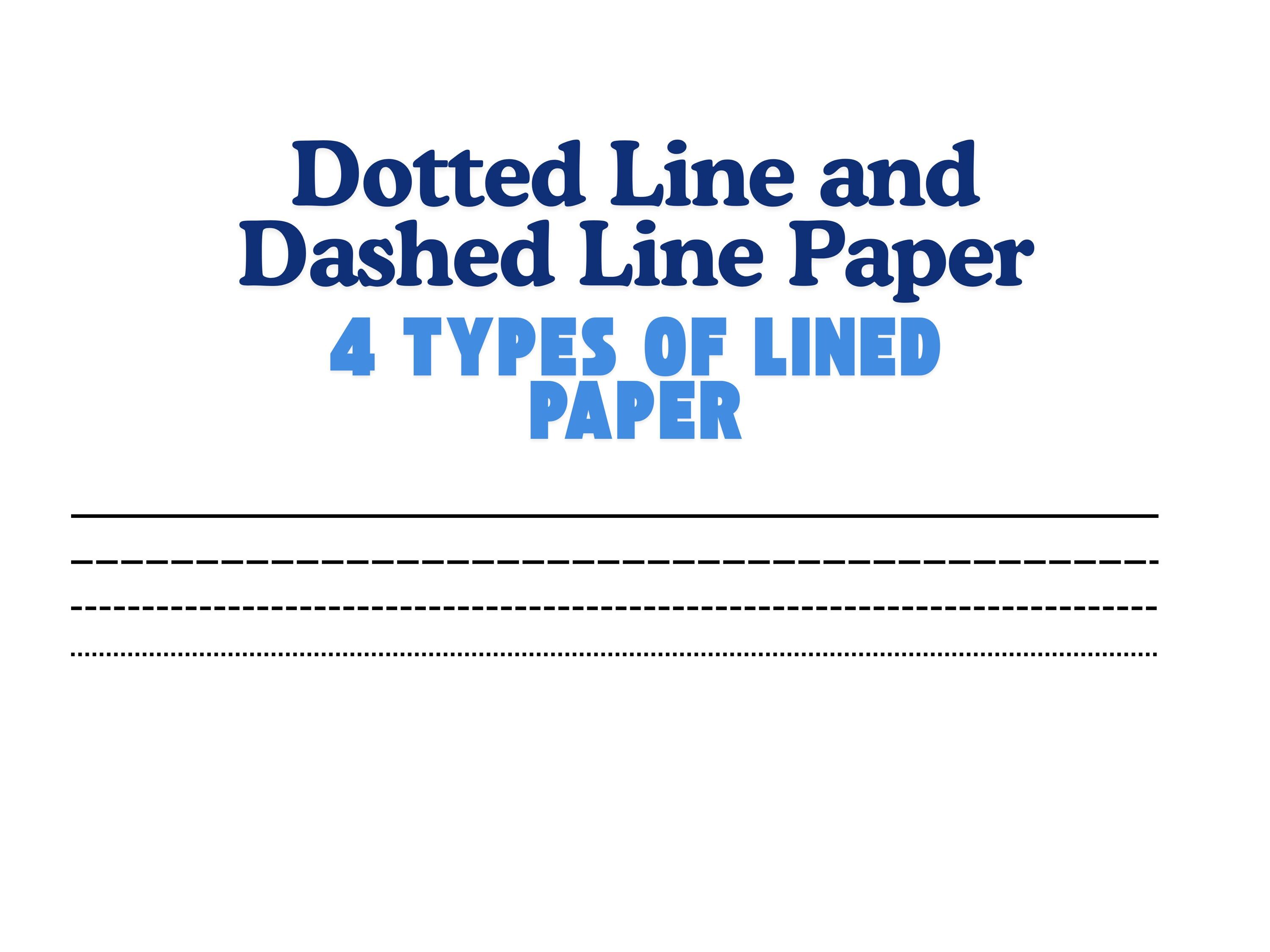 A4 Lined Paper With Margin - Printable Writing Paper for Kids and ...