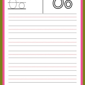 Alphabet and Numbers Workbook | Printable Tracing Worksheets ...
