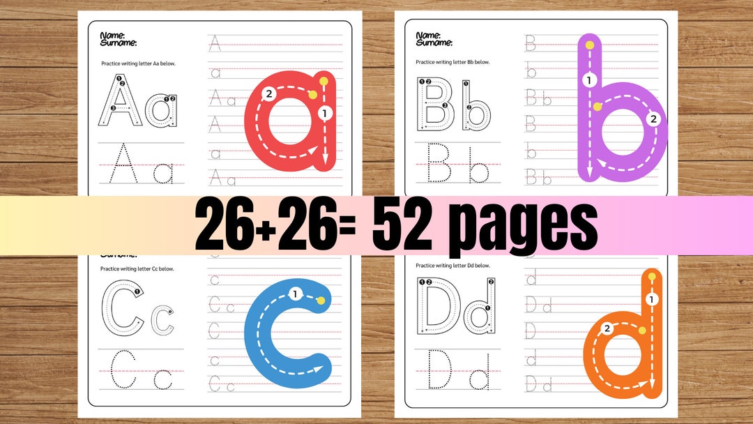 Tracing Worksheets and Handwriting Practice for Kids - Fun Handwriting ...