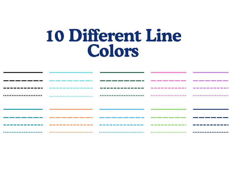 A4 Lined Paper With Margin - Printable Writing Paper for Kids and ...