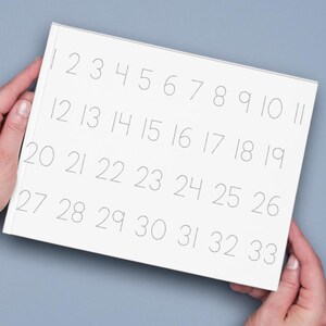 Alphabet and Number Tracing Worksheet for Kids – Printable Handwriting ...