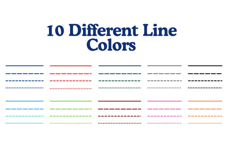 A4 Lined Paper With Margin - Printable Writing Paper for Kids and ...