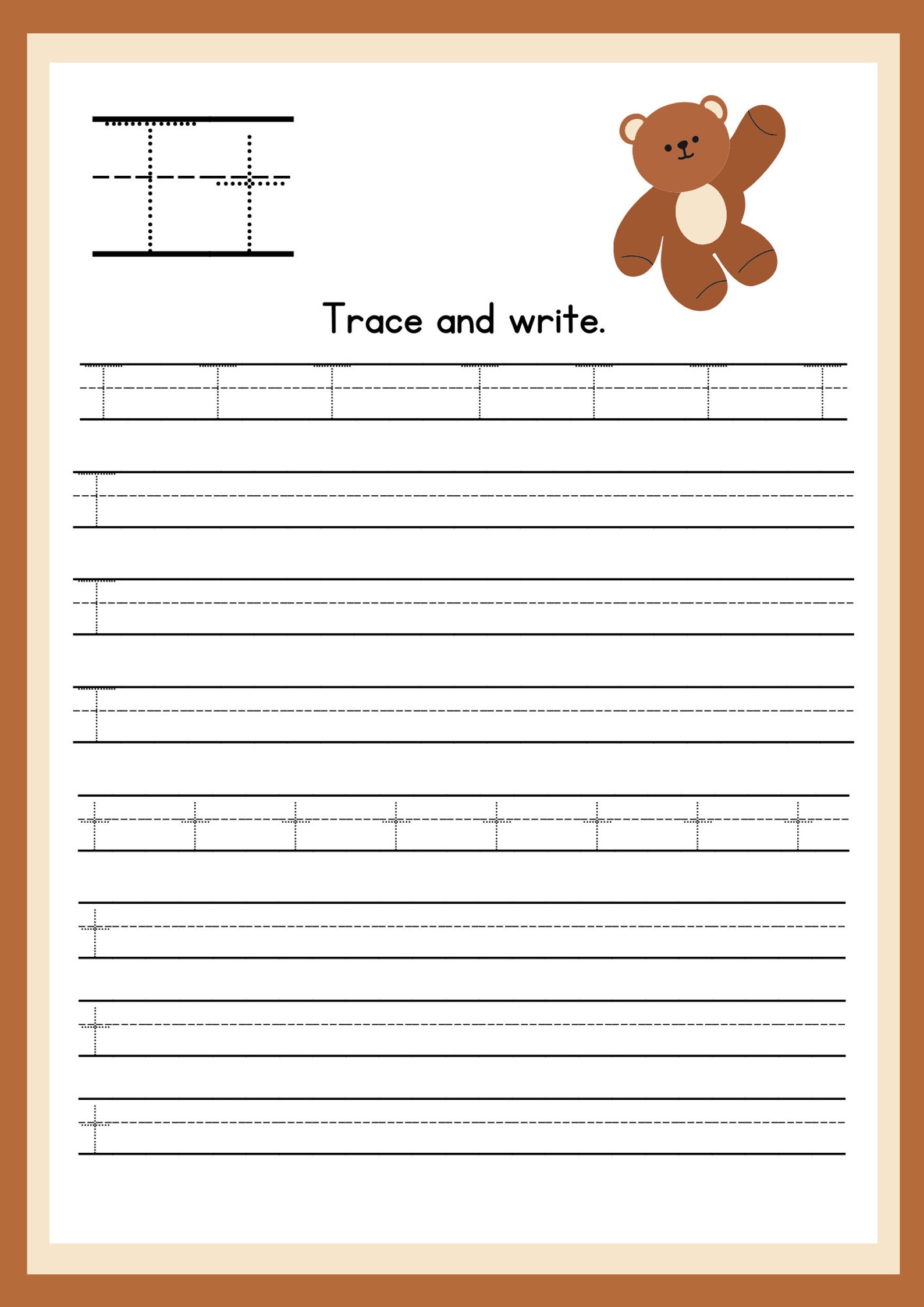 Alphabet and Numbers Workbook | Printable Tracing Worksheets ...