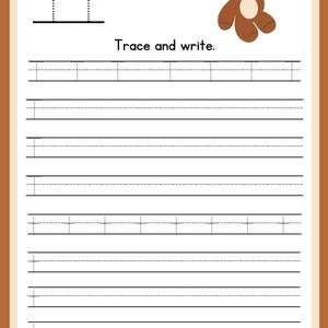 Alphabet and Numbers Workbook | Printable Tracing Worksheets ...