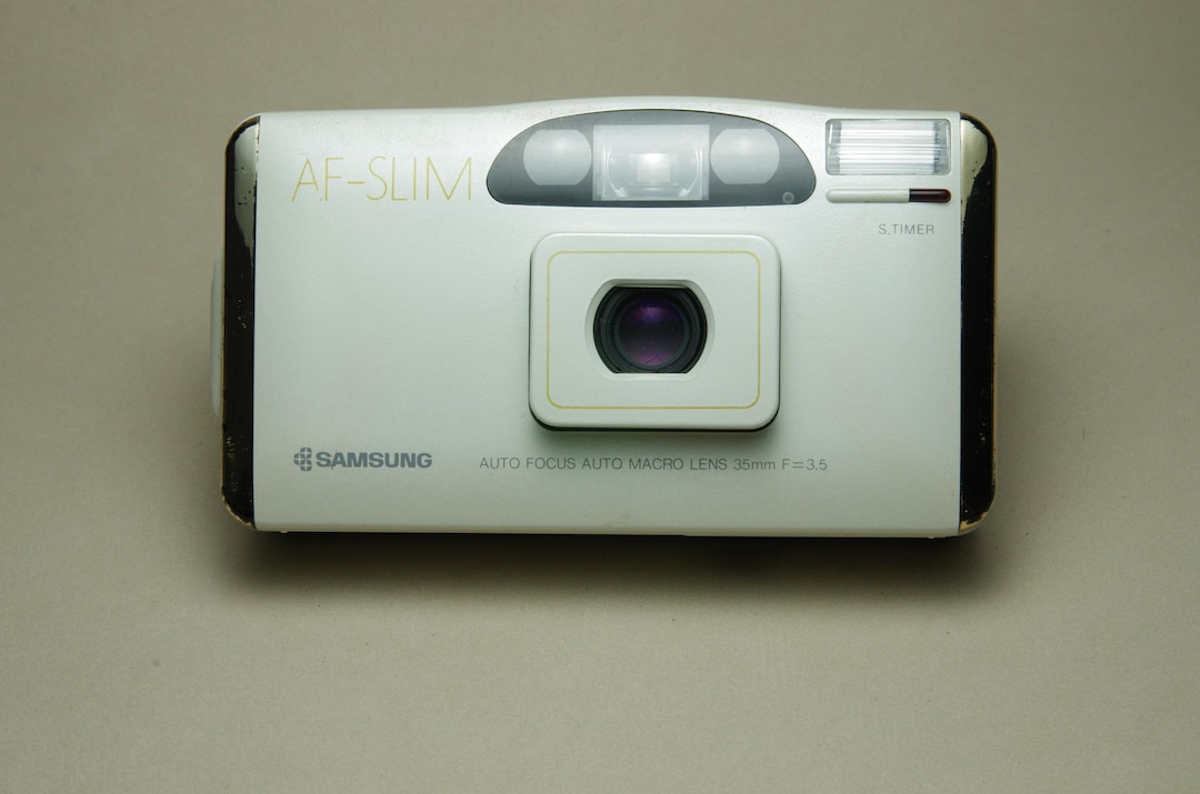 Samsung Af-slim Point&shoot Analog Camera - Etsy