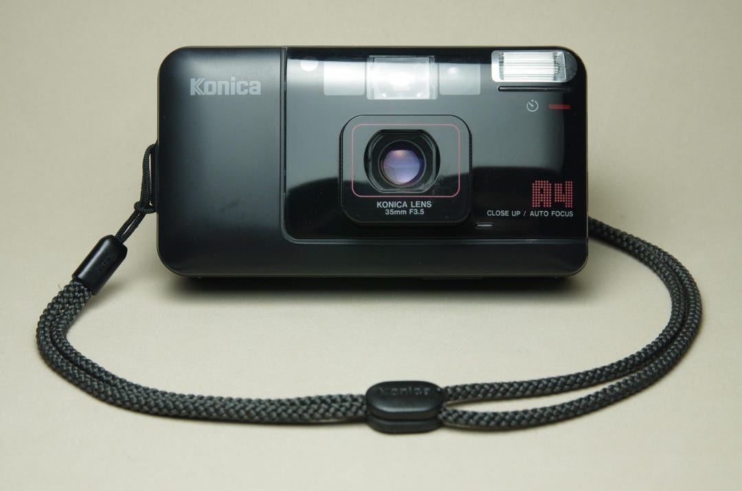 Konica A4 Compact Analog Camera - Etsy