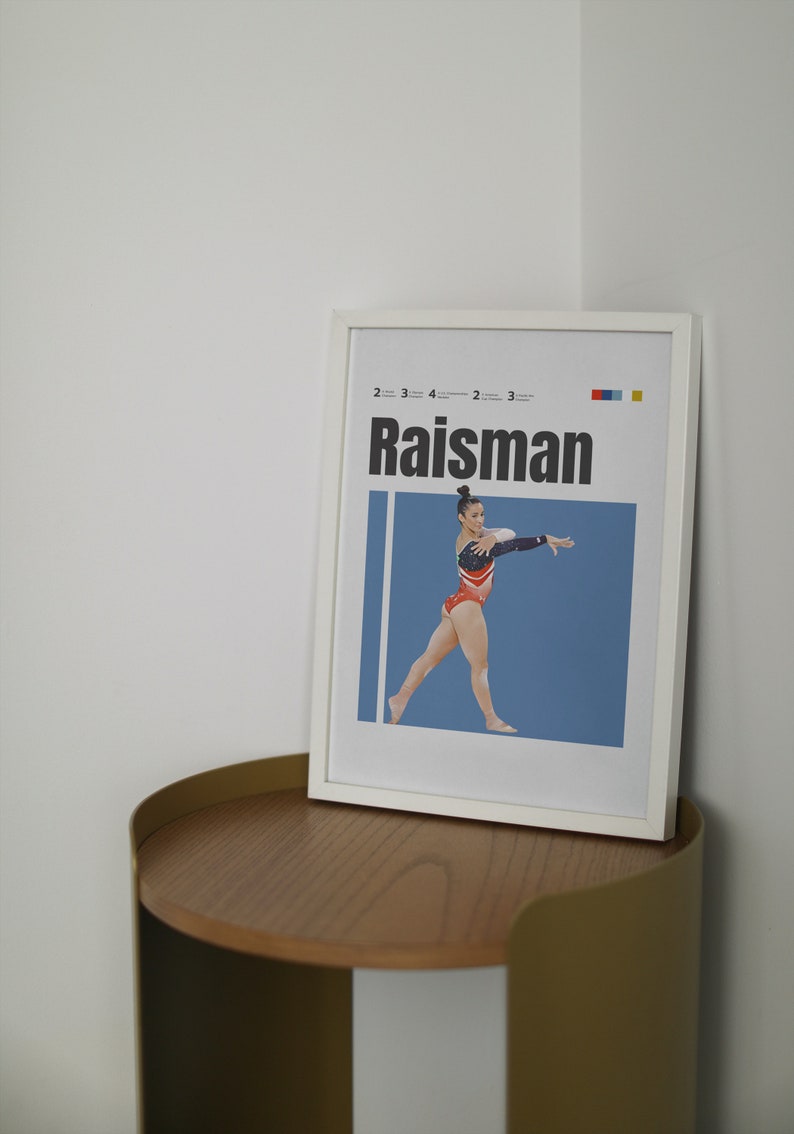 Aly Raisman Digital Poster, Woman’s Artistic Gymnastics Poster ...