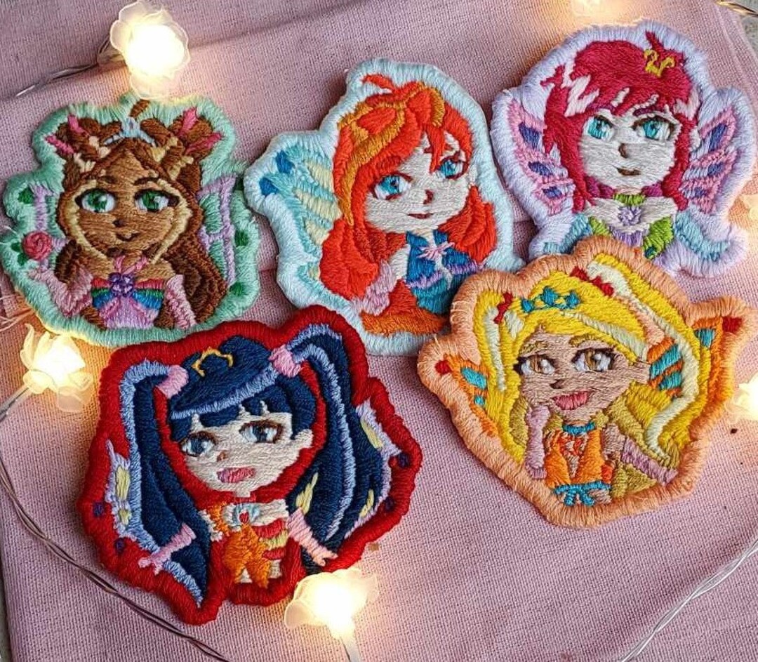 Winx Iron-on Patches - Etsy
