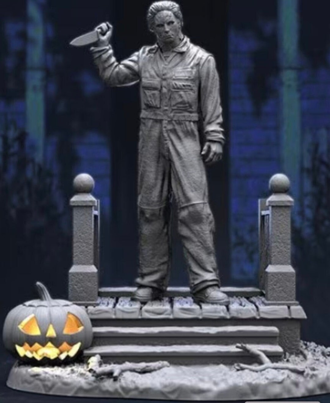 Michael Myers Stl File Model for 3d Print Halloween Horror - Etsy