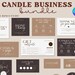Candle Business Bundle Branding Kit Templates Candle Business - Etsy
