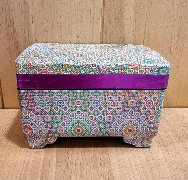 1950s Japanese Decoupage Musical Ballerina Jewelry Box – Toyo Japan ...