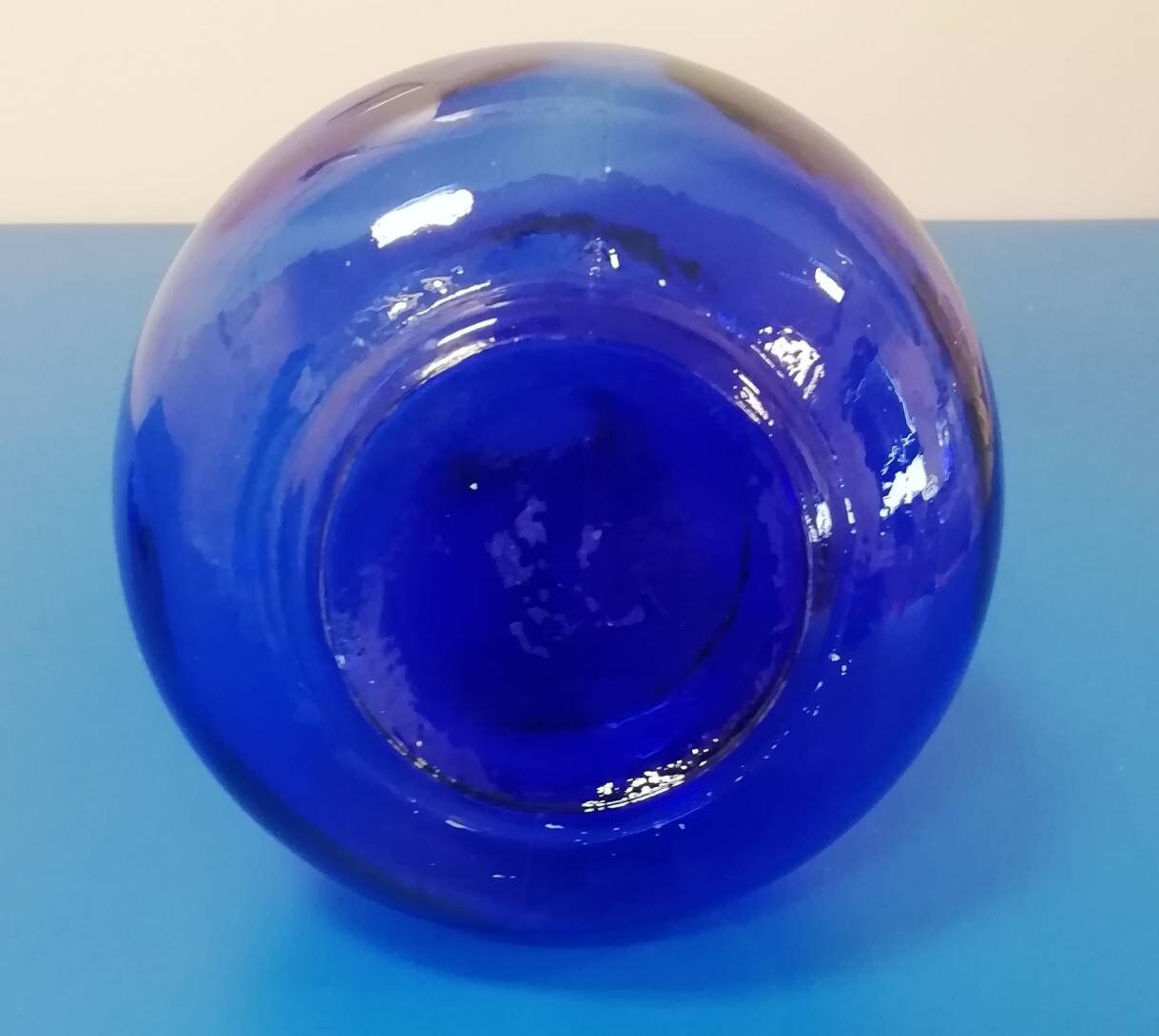 1960s Cobalt Blue Glass Ships Decanter Mid-century Glass - Etsy UK