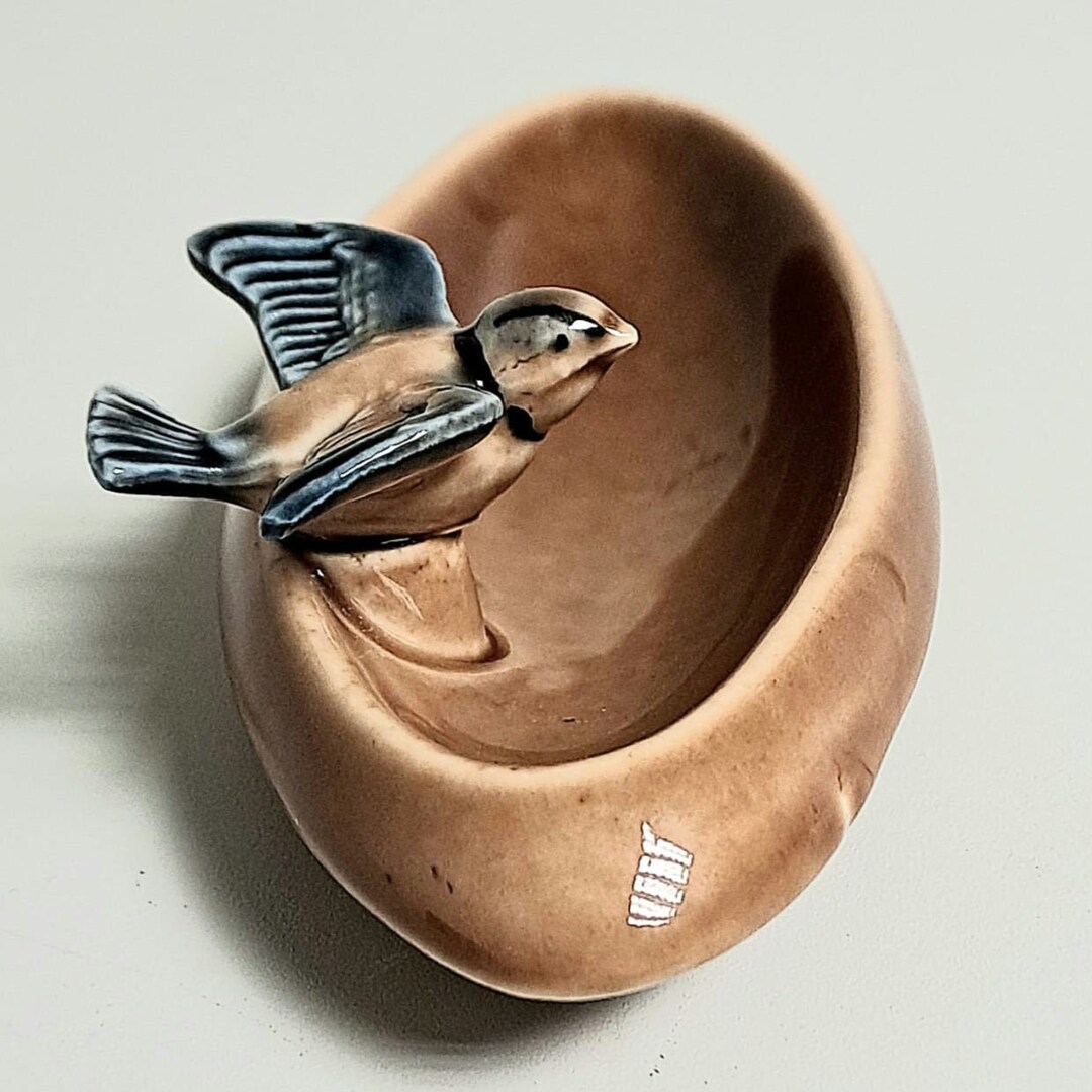 Vintage 1950s Wade Porcelain Bird Trinket Dish: Wade Whimsies - Etsy