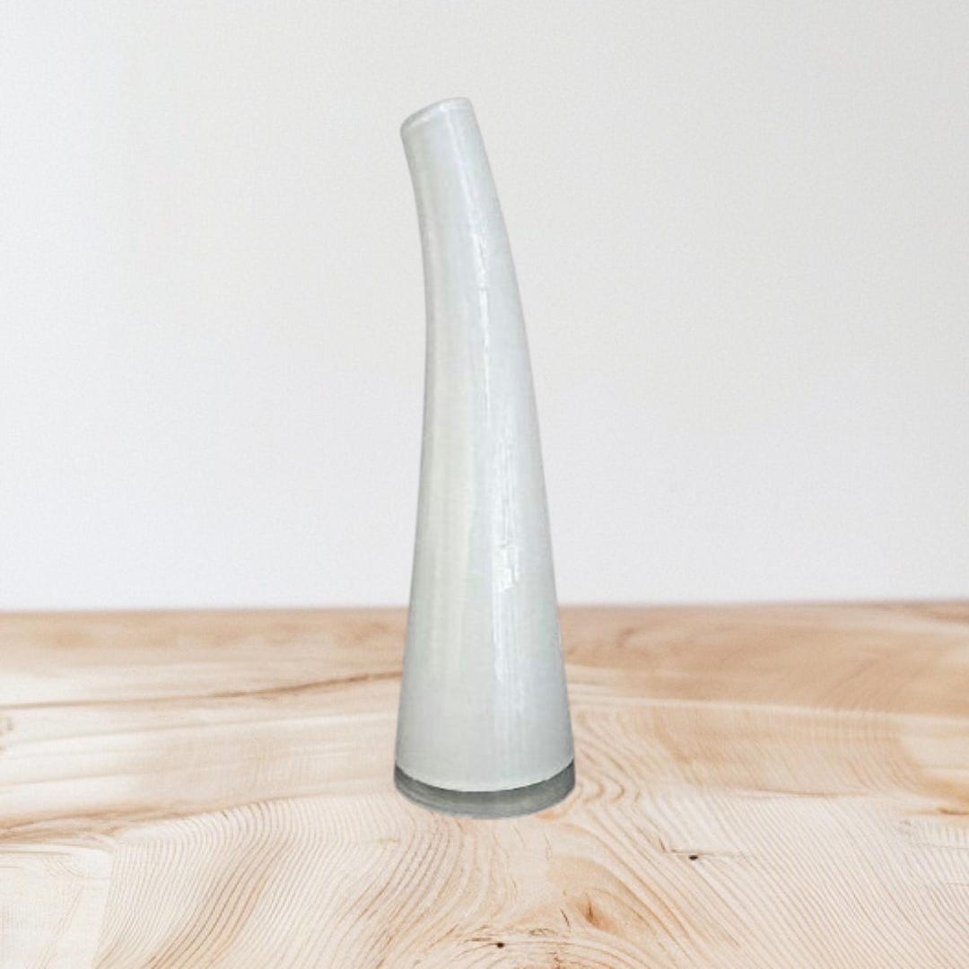 1950s Milk Glass Bud Vase: Floris Meydam Style, Dutch Glass - Etsy