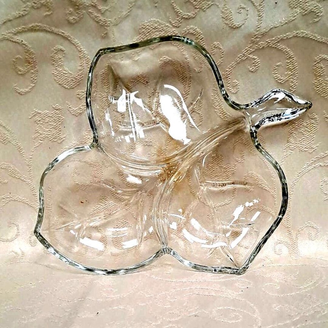 1960s Hazel Atlas Ivy Leaf Sectional Serving Dish Bowl - Etsy