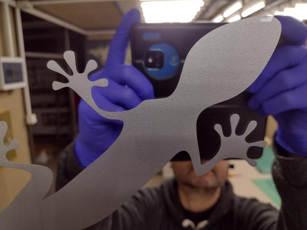 Audi Quattro Logo, Gecko, Full Mirror Style, Silver. - Etsy