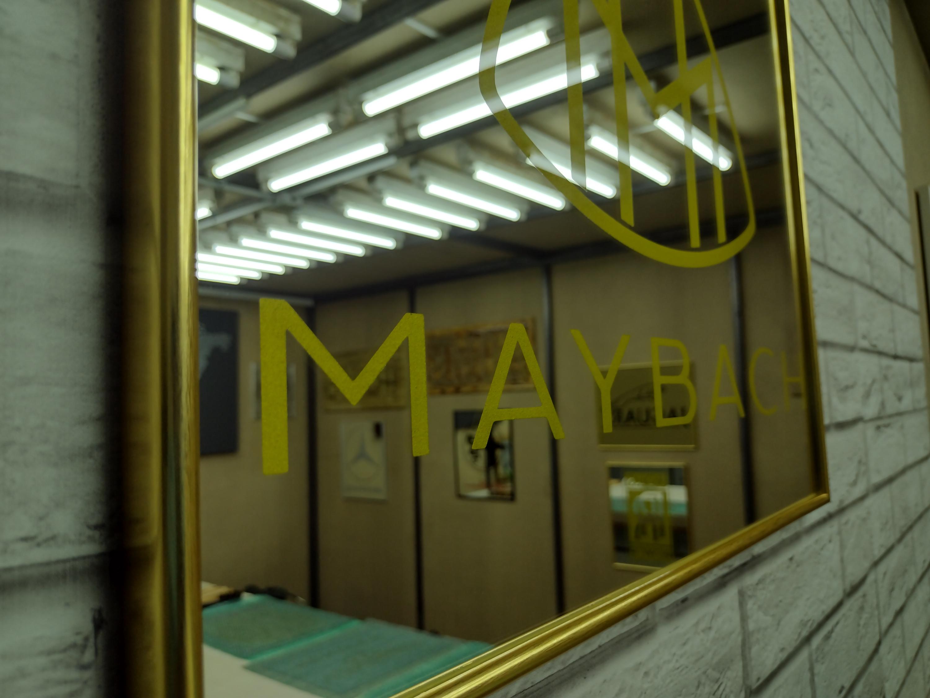 Maybach Logo, Full Mirror Style, Yellow Gold Edition. - Etsy