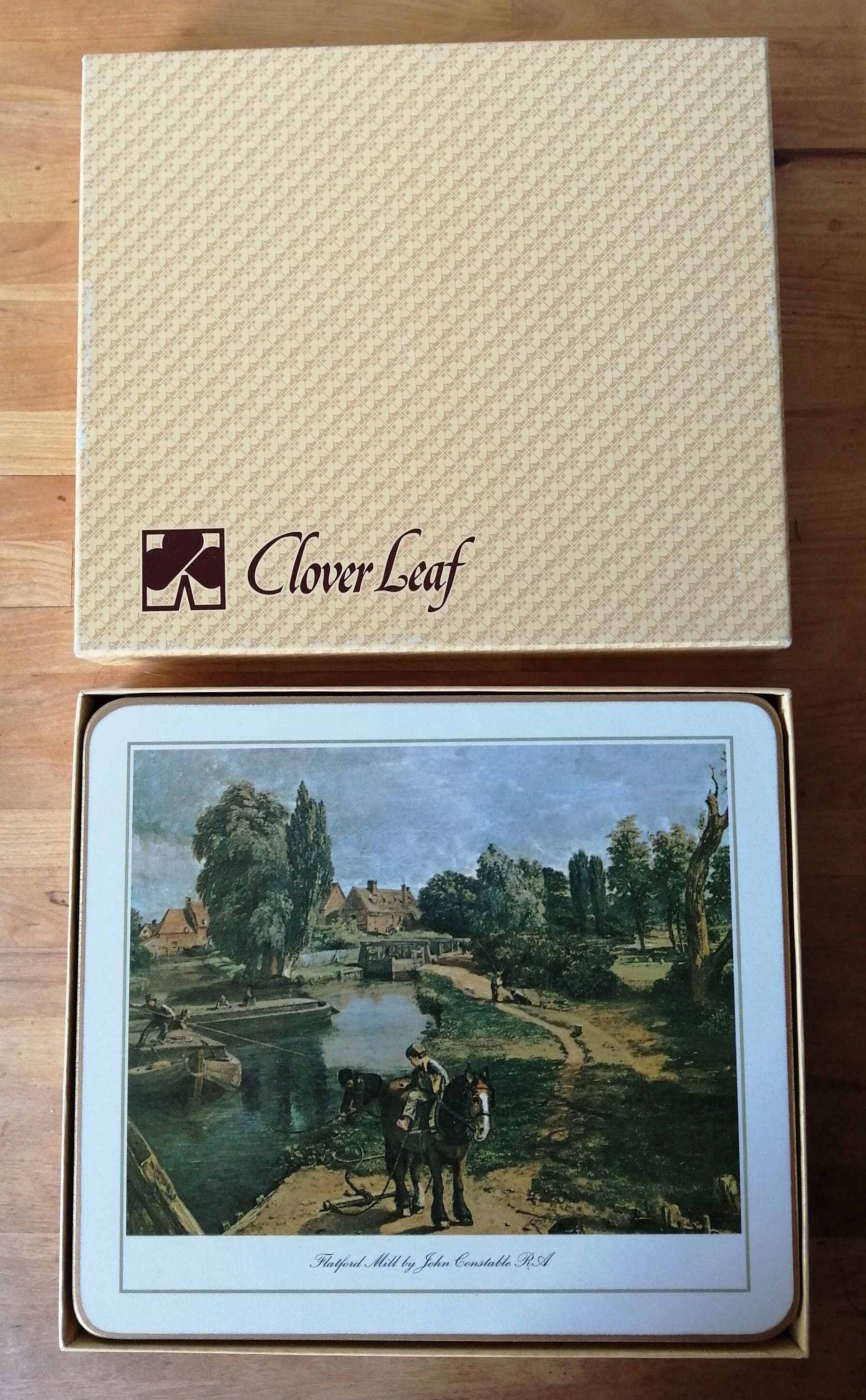 John Constable Set of 6 Clover Leaf Placemats Series C7 - Etsy UK
