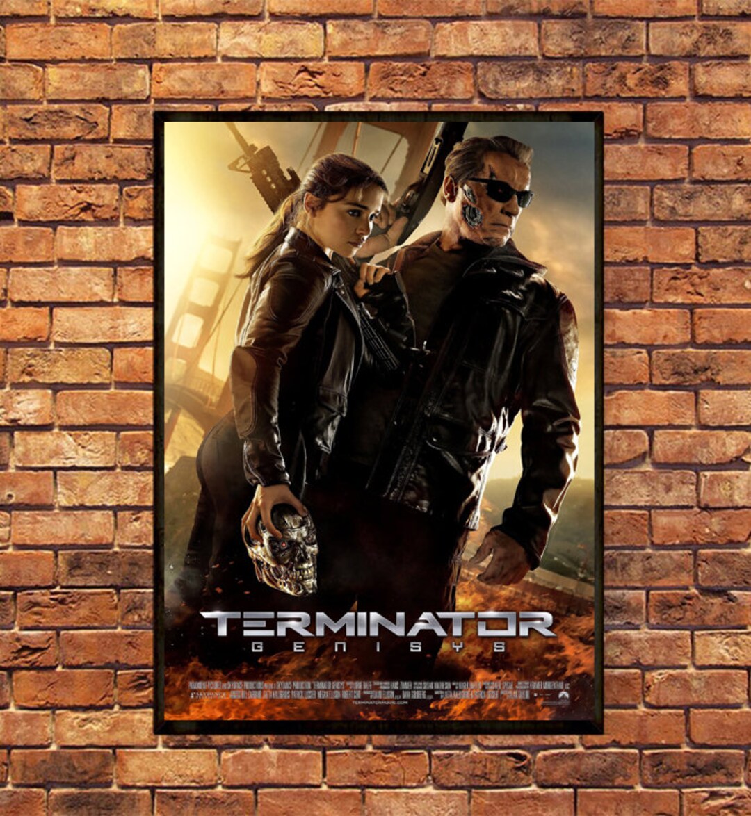 Terminator Genisys Arnold Schwarzenegger Cover Digital Poster - Etsy