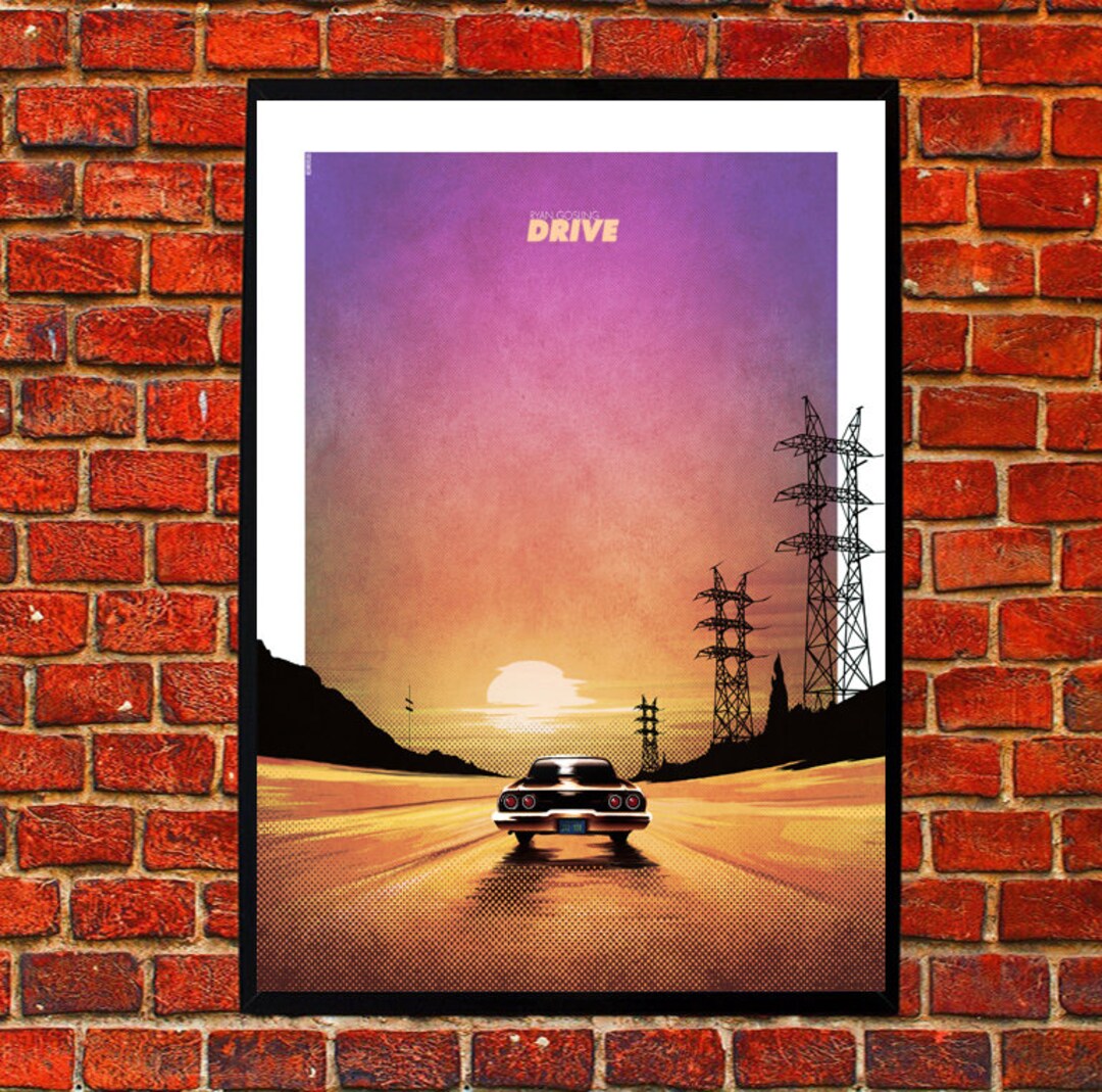Drive Ryan Gosling Alternative Artwork Home Decor Movie Cover - Etsy