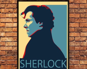 Sherlock Tv Series Poster - Etsy