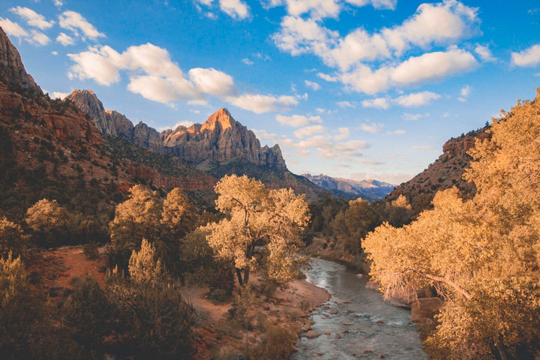 Canyon Junction Bridge | Zion National Park - Etsy