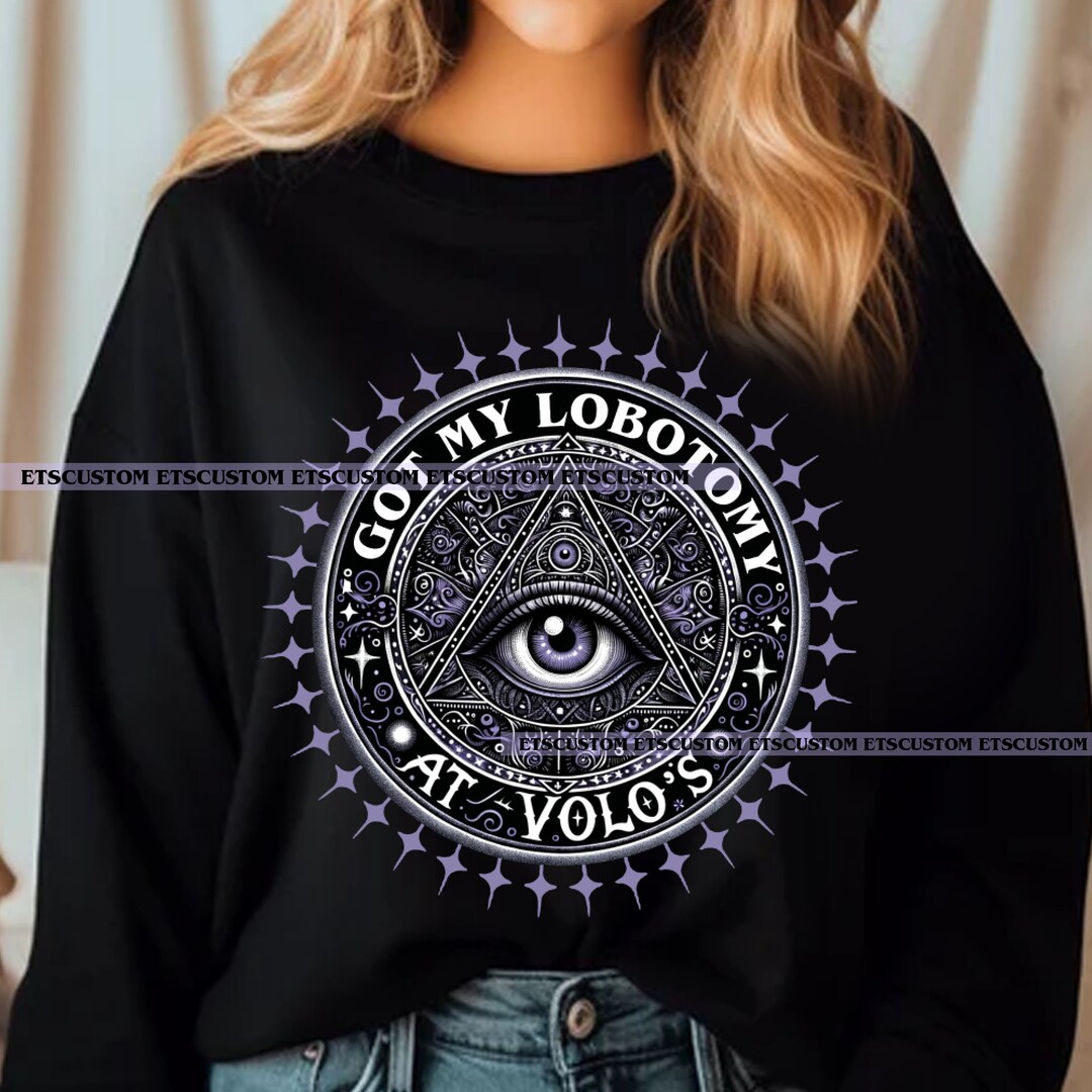 I Got My Lobotomy at Volo's Shirt, BG 3 Meme Shirt,funny BG 3 Shirt,bg ...