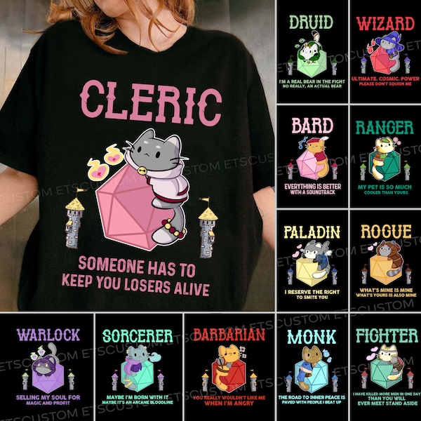 Dnd Shirt - Etsy