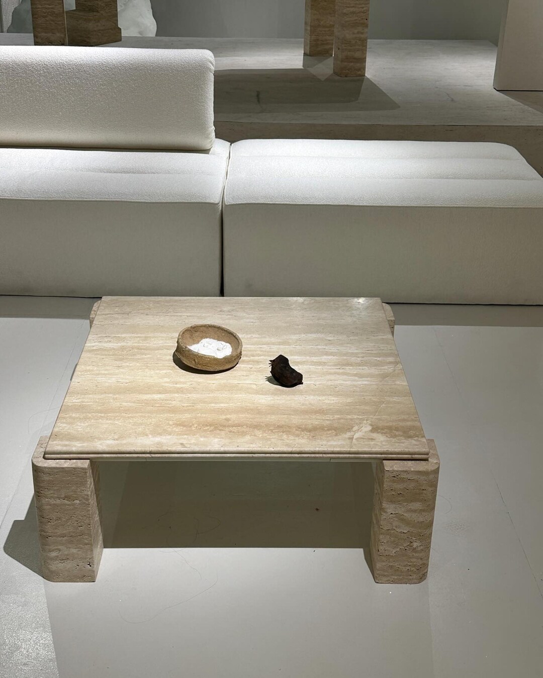 Travertine Dining Table - Custom Made Marble Table - Custom Made ...