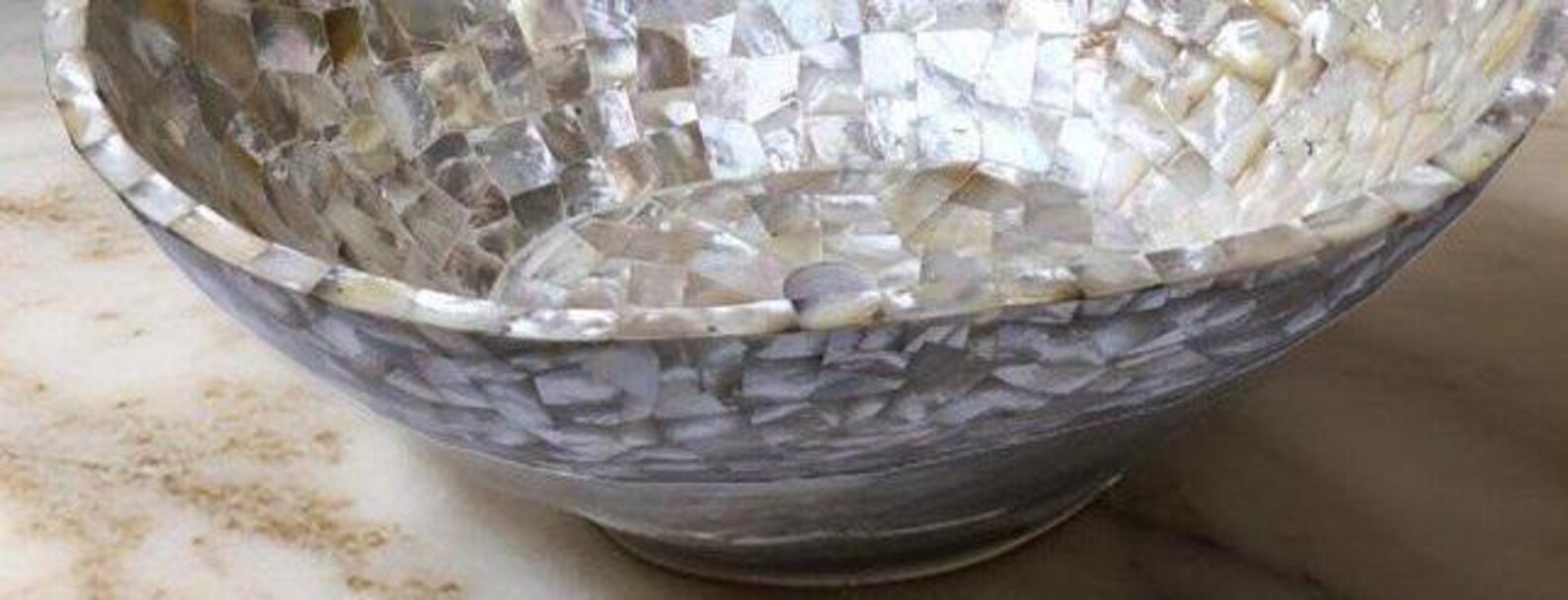 Unique Abalone Shell Random Bathroom Guest Upgrade Wash Basin Luxury ...
