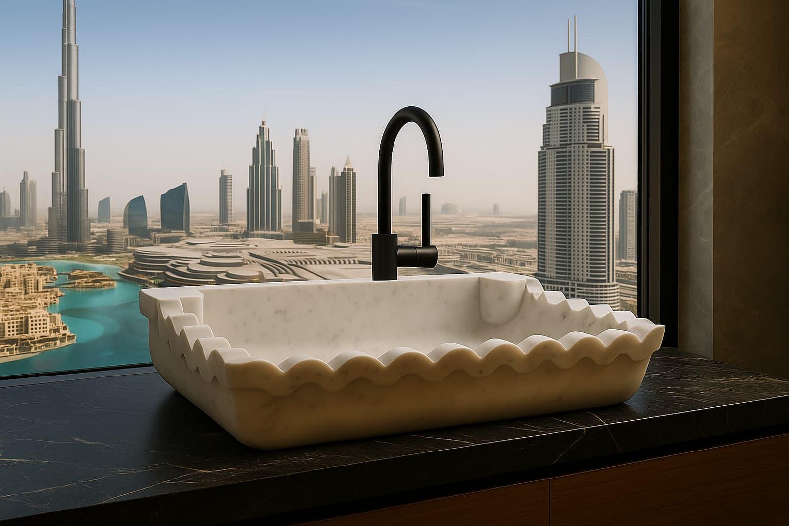 Marble Oval Boat Shaped Bathroom Washbasin, White Marble Elliptical ...