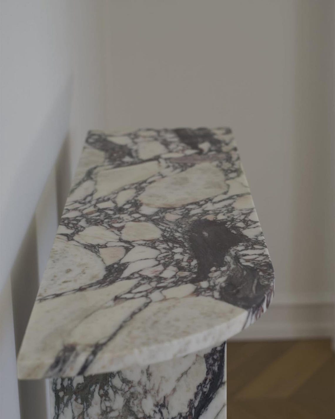 Calacatta Violet Marble Coffee Table Custom Order Coffee Table, Natural ...