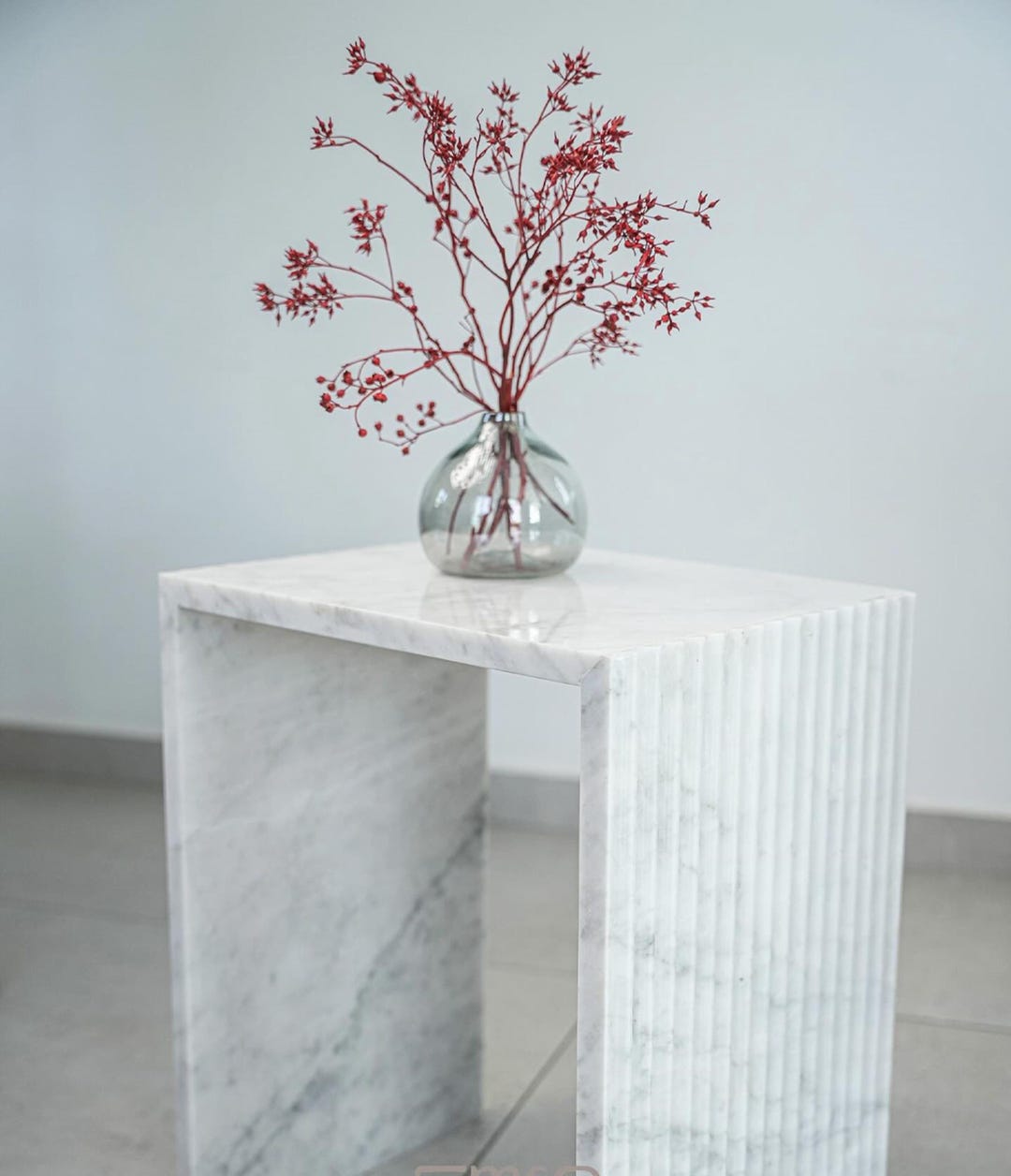 Rectangle Coffee Table - Carrara White Marble - Etsy