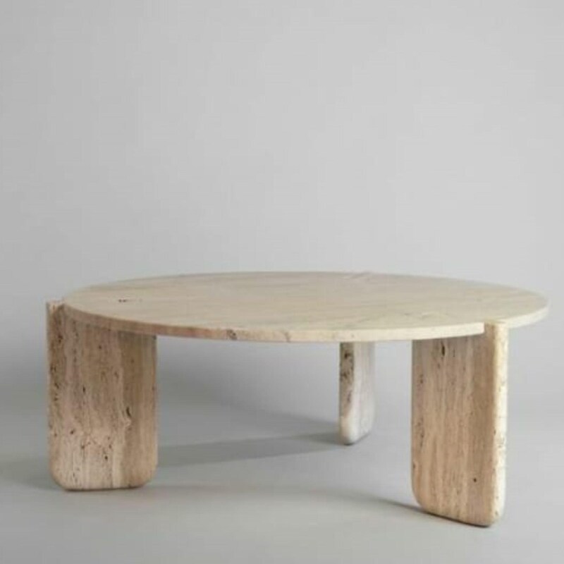 Travertine Coffee Table - Etsy