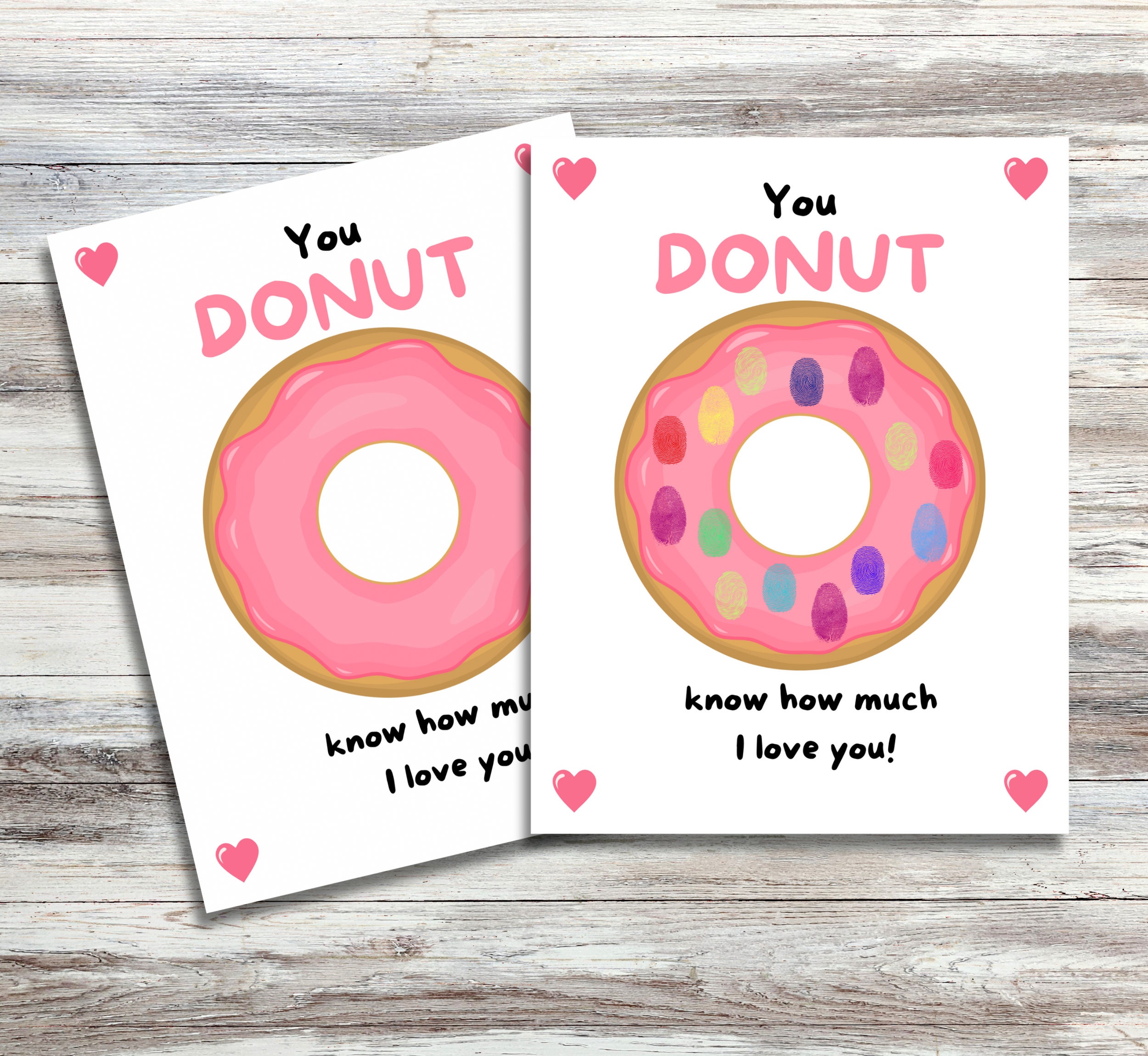 Father’s Day Gift. Printable. You DONUT Know How Much I Love You ...