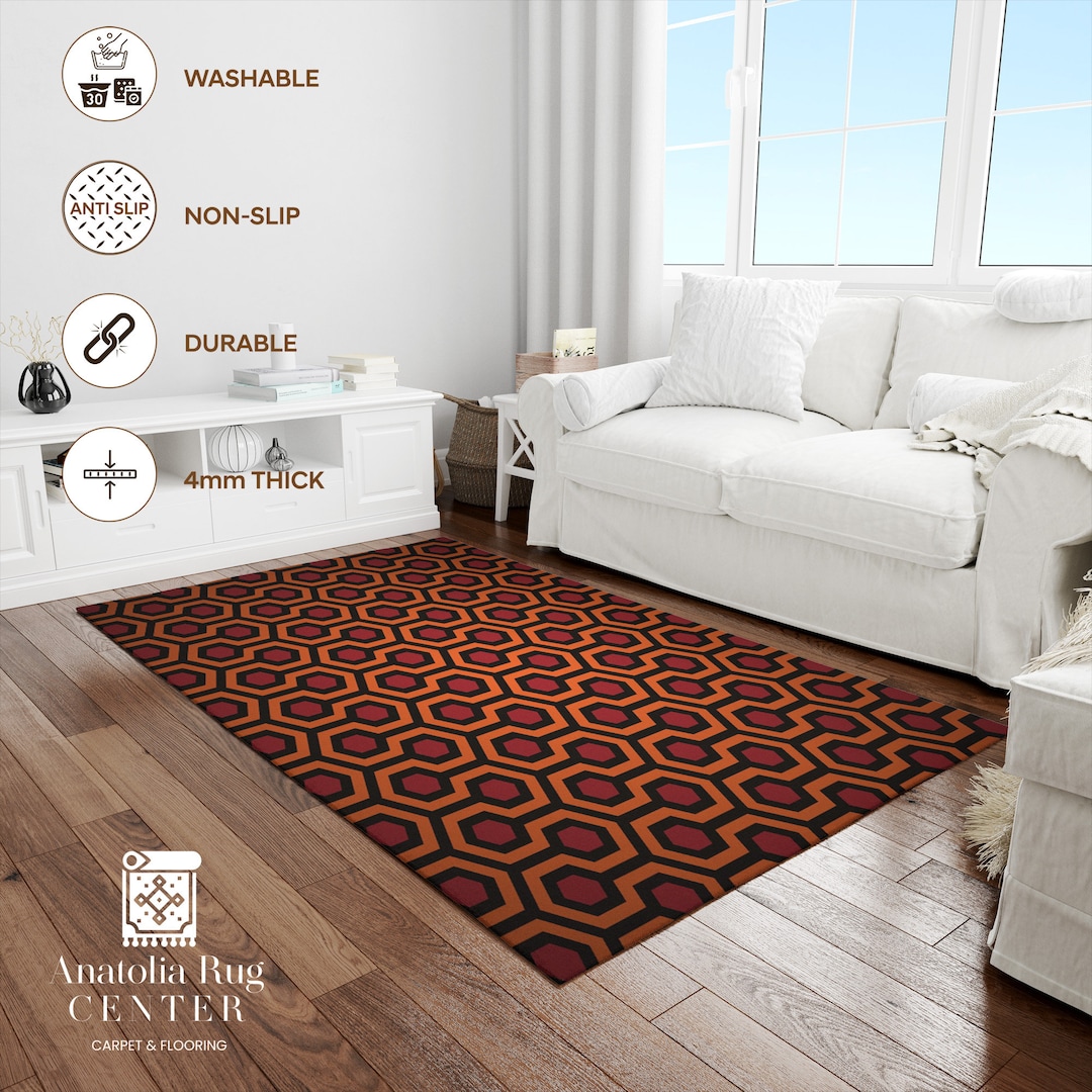 The Shining Rug, Shining Hotel Rug, Custom Rug,living Room Rug, Home ...