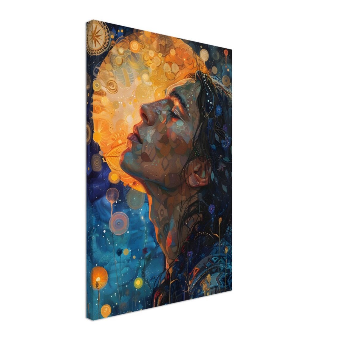 Ascendant Spirit | Indigenous Father and Son Wall Art | Premium Posters ...