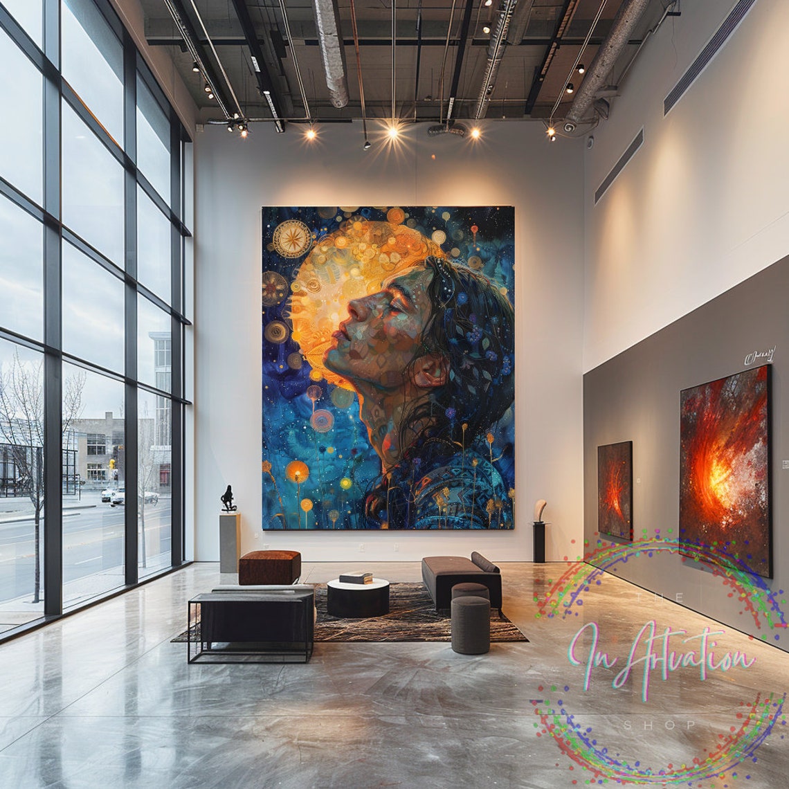 Ascendant Spirit | Indigenous Father and Son Wall Art | Premium Posters ...