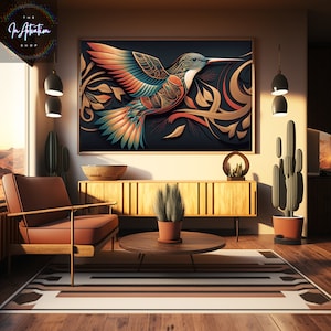Hoku the Hummingbird, Indigenous Art, Tribe Art, Tlingit Art, Native ...