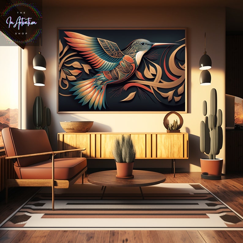 Hoku the Hummingbird, Indigenous Art, Tribe Art, Tlingit Art, Native ...