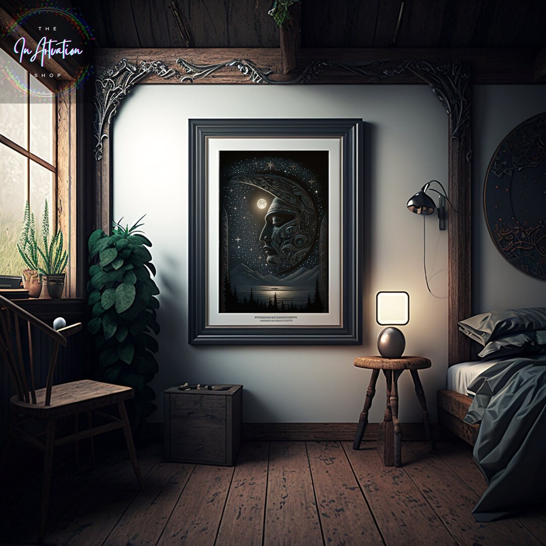 Blessings From the Moon, Indigenous Art, Tribe Art, Tlingit Art, Native ...