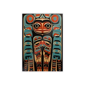 Eagle, Indigenous Iilustration, Print, Home Decor, Tlingit, Bird Print ...