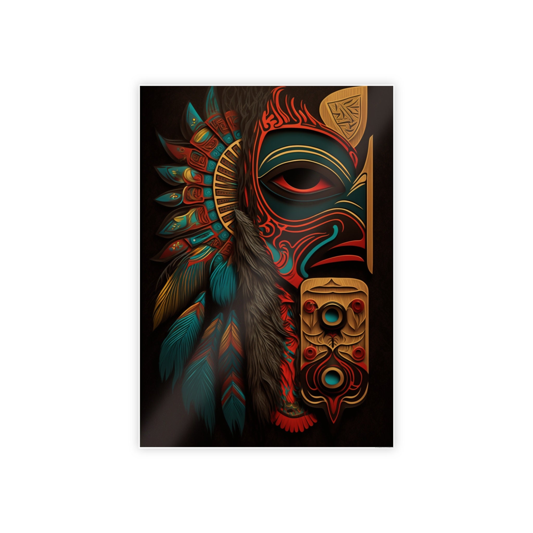 Nature of the Kushtaka Traditional Tlingit Materials, Unique Abstract ...