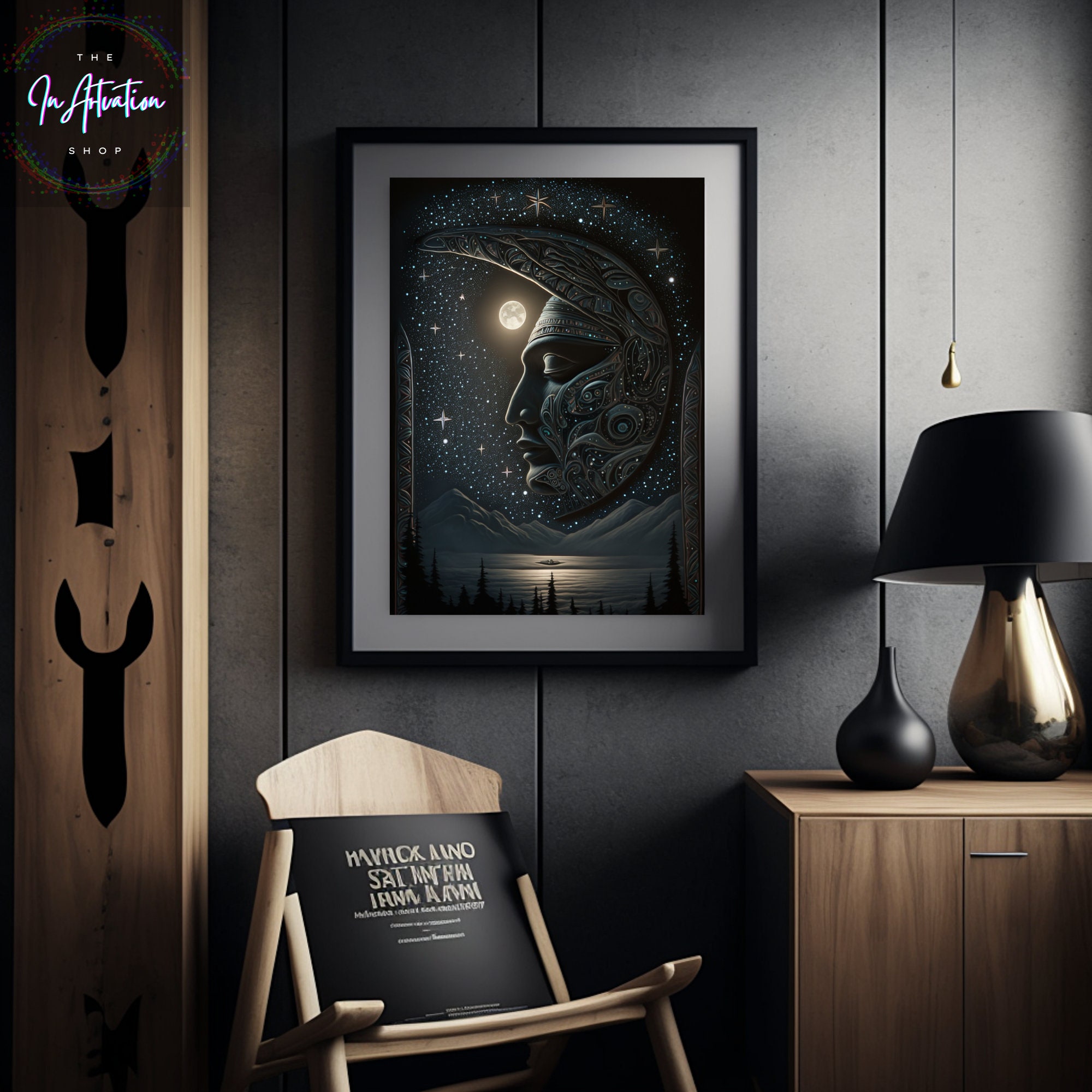 Blessings From the Moon, Indigenous Art, Tribe Art, Tlingit Art, Native ...